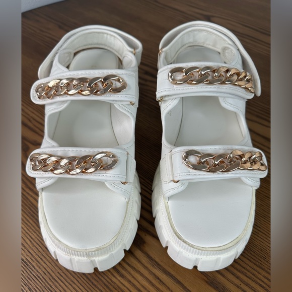 Lemonade | Shoes | Y2k Platform Cross Strap Sandals Lemonade Women ...
